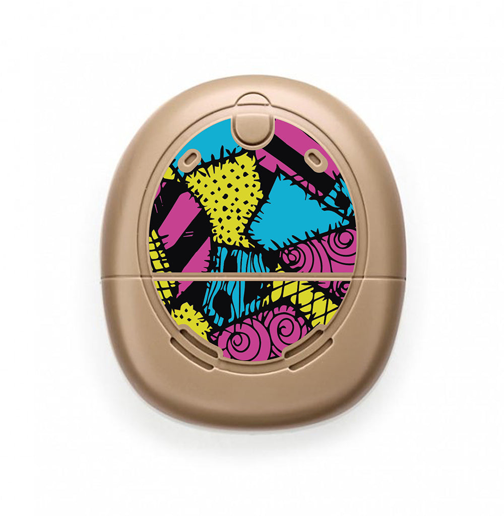 Sally Patchwork - stickers for Cochlear Nucleus Kanso – Hearoes