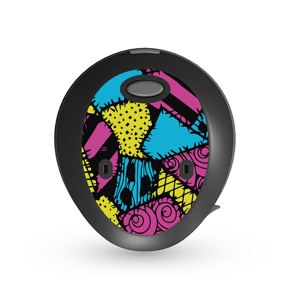 Sally Patchwork - stickers for Cochlear Osia 2 – Hearoes